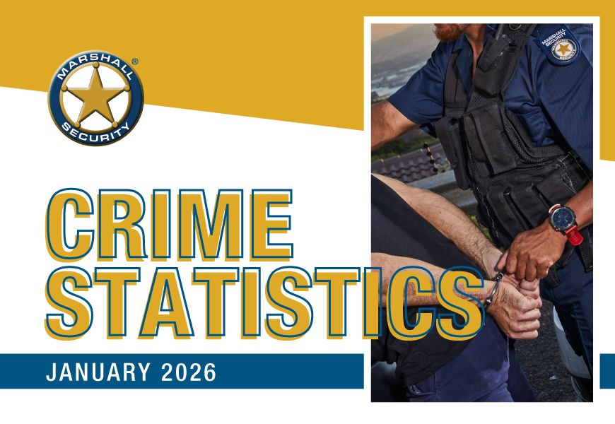[INFOGRAPHIC] 📊 Crime Stats January 2026 - Marshall Security
